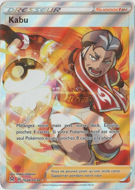 🌹 CARTE POKEMON Kabu Full Art TG26/TG30 EB11 Origines Perdues🌹 EUR 9,90 ...