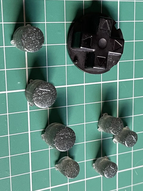 NINTENDO 64 N64 Custom Resin Controller Buttons **No Z, L & R Buttons ...