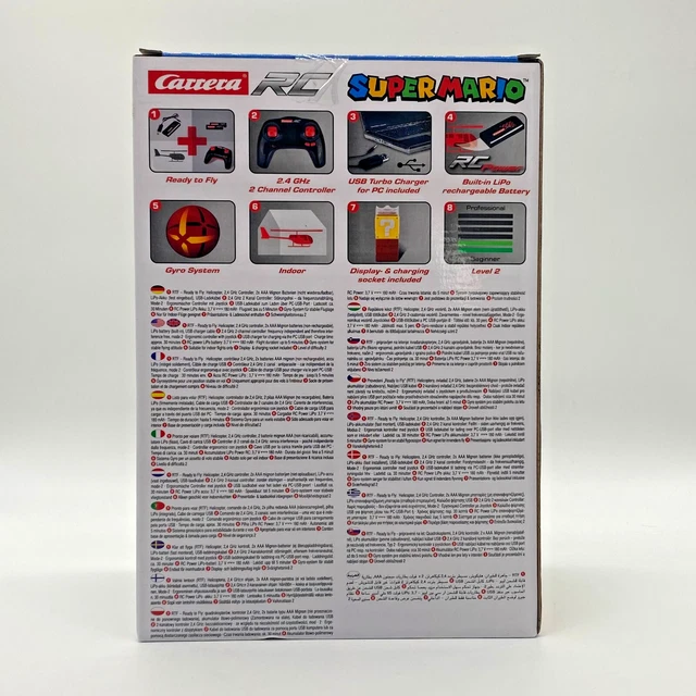 CARRERA SUPER MARIO Flying Yoshi Ferngesteuert Hubschrauber Helikopter ...