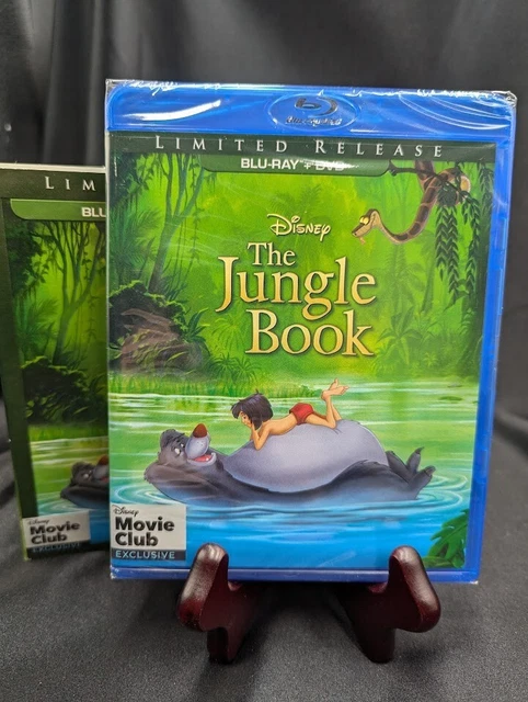 JUNGLE BOOK DISNEY Movie Club Limited Release Blu-Ray NEW SEALED $13.50 ...
