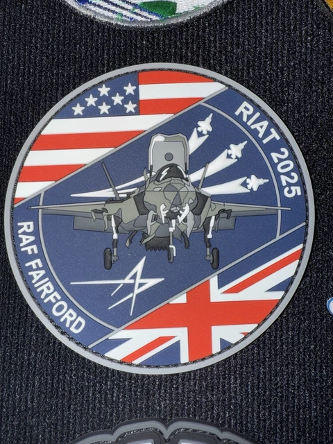 LOCKHEED MARTIN F-35 RIAT 2025 Fairford Official Patch £17.20 - PicClick UK