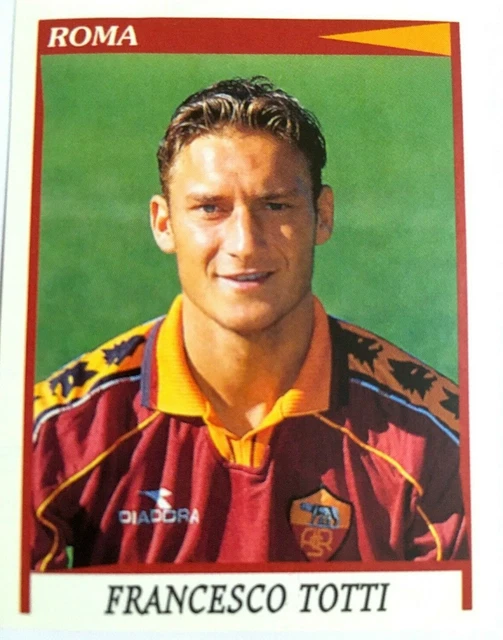 FRANCESCO TOTTI ROMA 1998 Sticker stickers cromo soccer Panini album ...