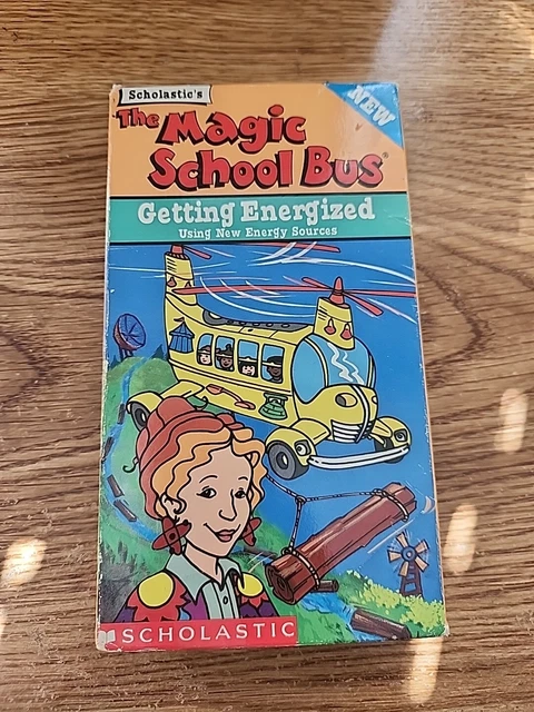 THE MAGIC SCHOOL Bus Getting Energized - Vintage Cassette Tape VHS ...