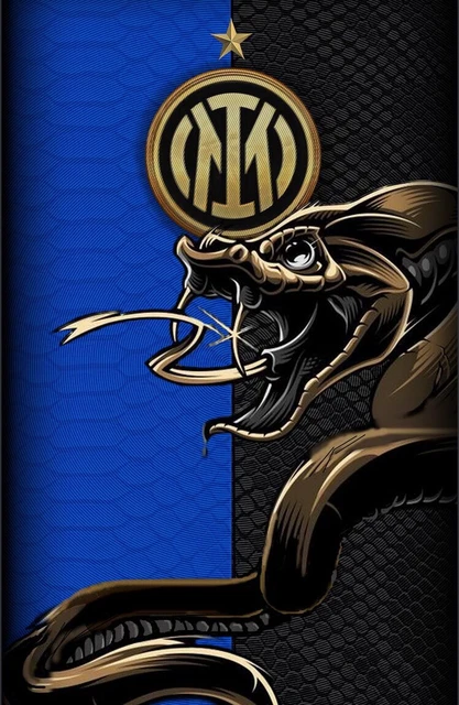BANDIERA STRISCIONE INTER 200x150 con logo e serpente dorato - CORRIERE ...