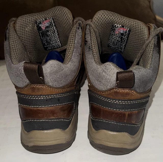 RED WING SHOES Boots TruHiker Steel Toe Work Mens Size 8.5 Brown ...