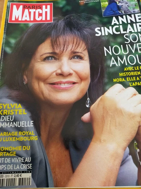 PARIS MATCH 3310 25/10/12 Anne Sinclair - Sylvia Kristel - Le Liban EUR ...