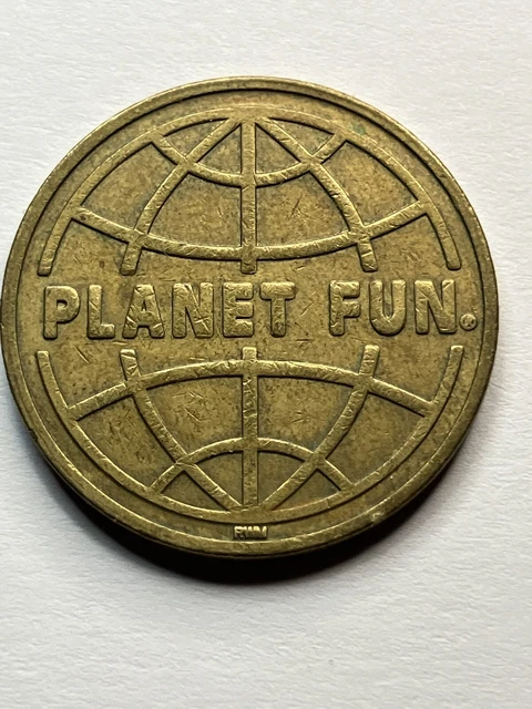 VINTAGE PLANET FUN UK ARCADE TOKEN THIS IS MY LUCKY DAY #tb1 £7.17 ...