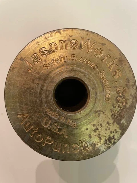 JASON WORKS COIN ring AutoPunch With 6 Punch/Dies, 5 Folders + 12 ...