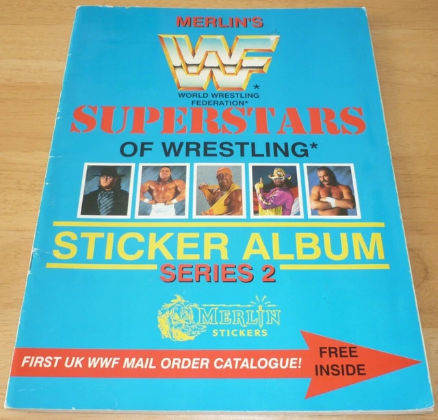 280/396 MERLIN WWF Sticker Album *SUPERSTARS OF WRESTLING 2* 1991 wwe ...