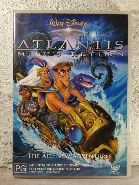 ATLANTIS DVD MILOS Return - Kids Disney Family Movie - Region 4 ...