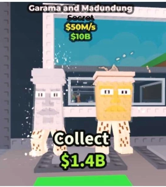 ROBLOX STEAL A brainrot Garama And Madungdung 50m/s £21.48 - PicClick UK