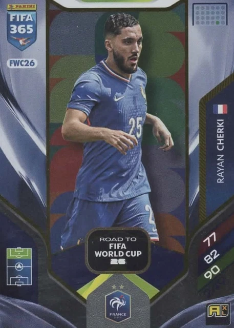 PANINI 365 2026 FWC26 Road to FIFA World Cup Rayan Cherki Frankreich ...