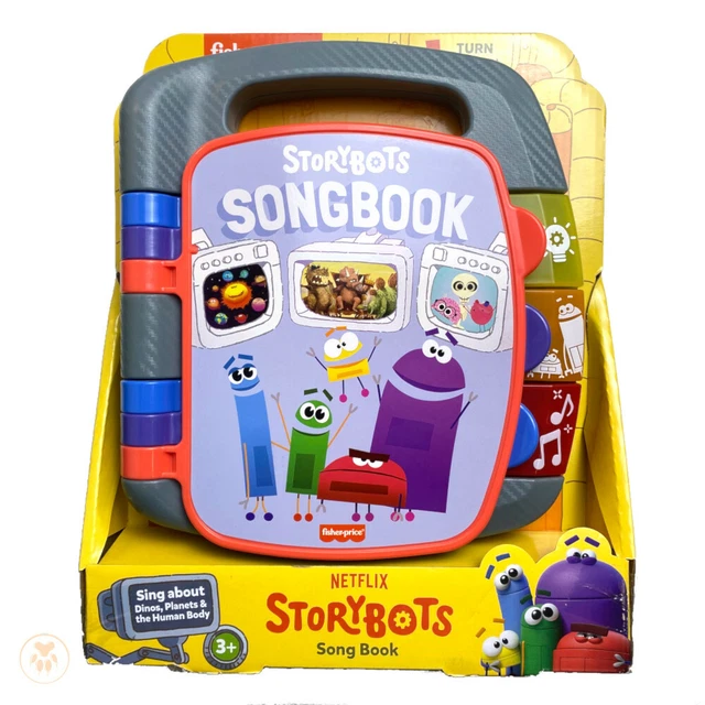 FISHER-PRICE STORYBOTS SONGBOOK Preschool Kids Childrens Toy - Learning ...
