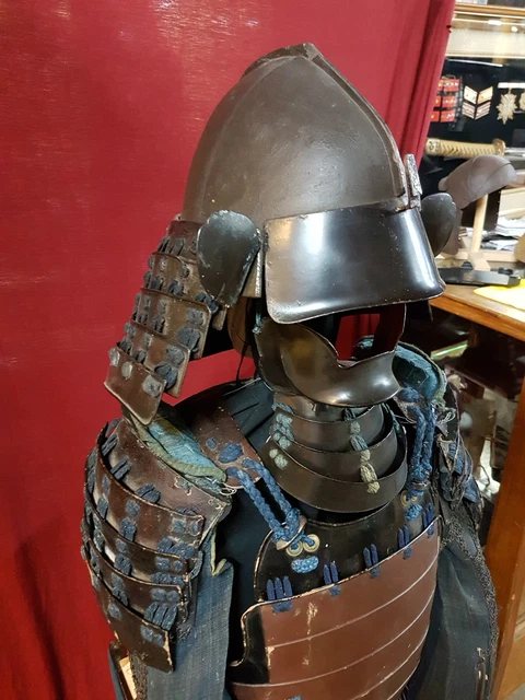 ANTIQUE JAPANESE EDO Period Samurai Armor & Box Kabuto $3,400.00 ...