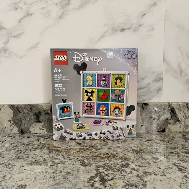LEGO DISNEY- 100 Years of Disney Animation Icons #43221 *New & Sealed ...