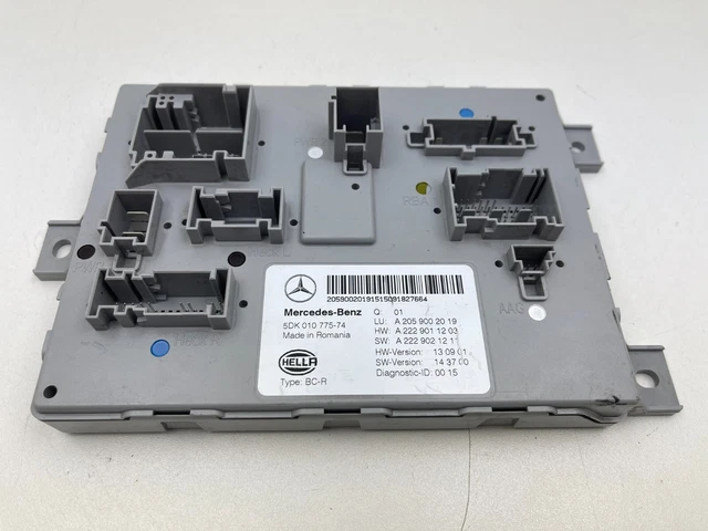 MERCEDES GLC C Class X253 W205 Sam Control Unit Module Ecu A2059002019 ...