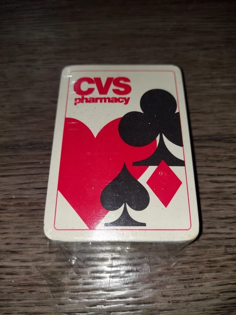 VINTAGE CVS 1995 PLAYING CARDS Deck Set New - Still in Cellophane $17. ...