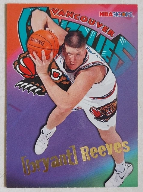 CARTE NBA BRYANT Reeves NBA Hoops 1995-96 #356 Rookie Card EUR 1,50 ...