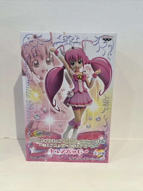 NEW BANPRESTO SMILE Precure Glitter Force Dx Girls Figure Cure Happy £ ...