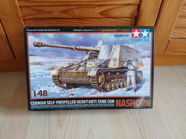 TAMIYA 32600 NASHORN German Self Propelled Heavy Anti-Tank Gun EUR 20 ...