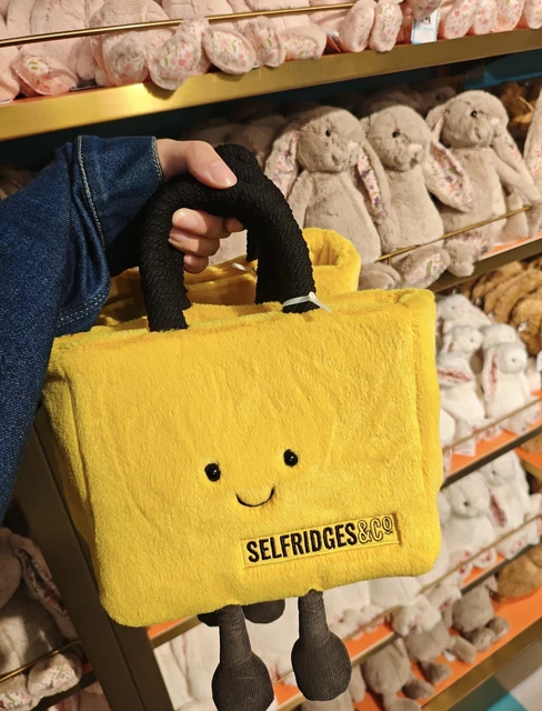 JELLYCAT X SELFRIDGES BNWT Jellycat Amuseables Selfridges Bag ...