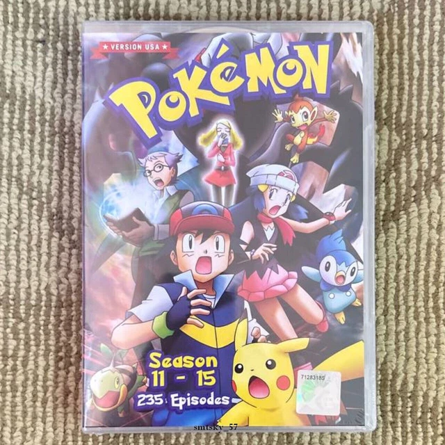 DVD ANIME POKEMON Season 11-15 TV Series (235 Episodes) English Dub All ...