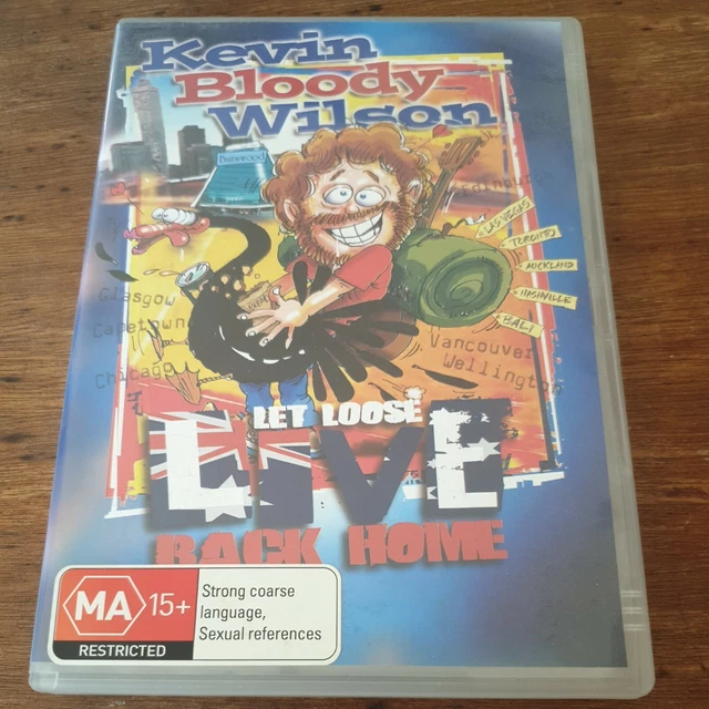 KEVIN BLOODY WILSON Live Back Home DVD R4 Like New! FREE POST £28.81 ...
