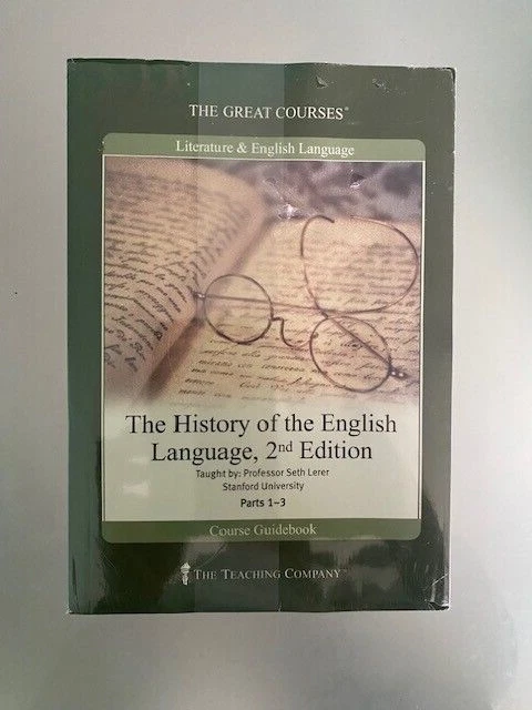 HISTORY OF THE English Language 2nd Edition DVD & Book Parts 1 - 3 ...