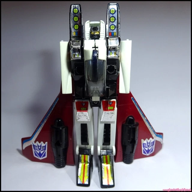TRANSFORMERS DECEPTICON RAMJET Vintage Robot/Jet G1 (Hasbro/Takara 1983 ...
