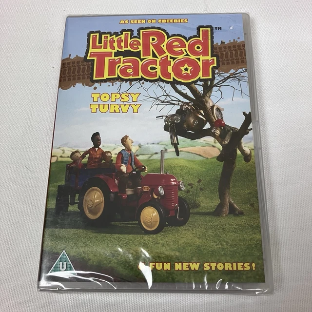 LITTLE RED TRACTOR - Topsy Turvy - DVD - NEW & Sealed 6 Fun New Stories ...