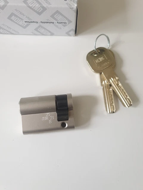 ASSA ABLOY UNION Key Prime SA Euro Single Lock Cylinder With 2 Keys £22 ...