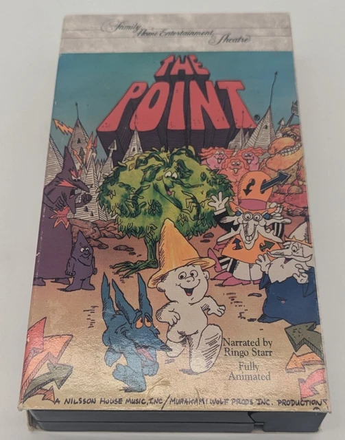 THE POINT VHS 1985 Ringo Starr Animated Murakami Wolf Rare Cartoon ...