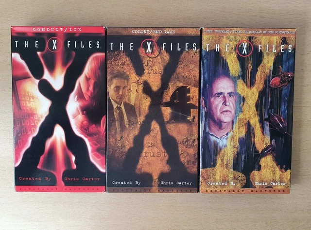 THE X-FILES EPISODES Vintage VHS Video Set USA Tapes £3.99 - PicClick UK
