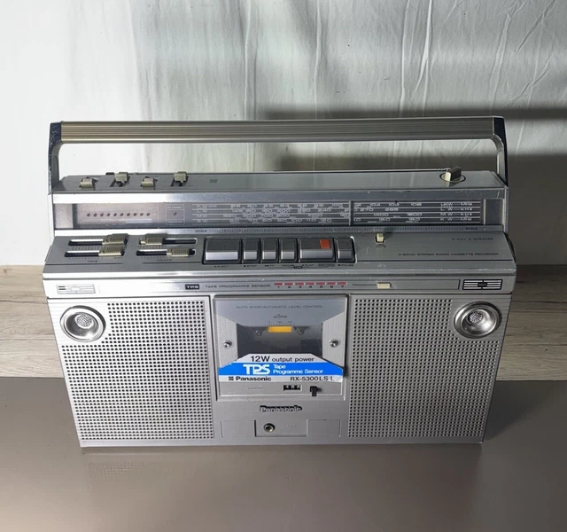 NATIONAL PANASONIC RX-5300 LS Boombox Stereo Radio Kassette (4598) EUR ...