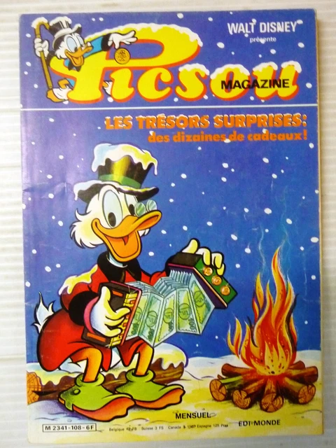 PICSOU MAGAZINE 108 1981 edi monde disney EUR 3,00 - PicClick FR