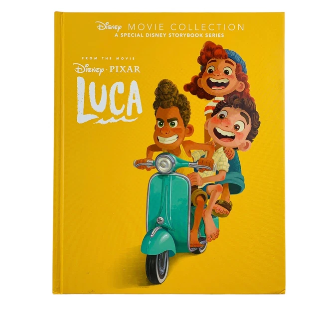 LUCA DISNEY PIXAR Hardcover Book Movie Collection Storybook Series $19. ...