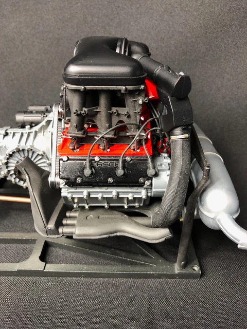 PORSCHE 911 CARRERA RS 2,7 Model Engine 1/8 Marushin Amalgam RAR GMP ...