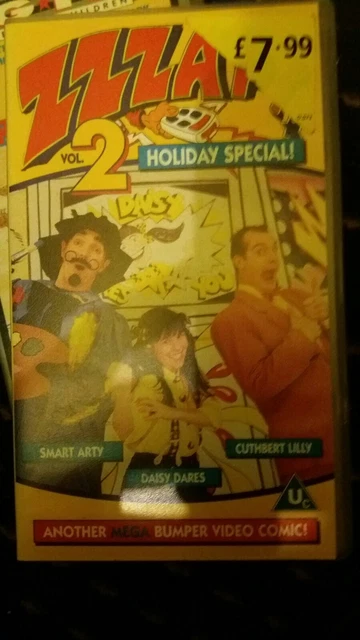 ZZZAP HOLIDAY SPECIAL Volume 2 Video Comic VHS Video Tape VGC 1996 £20.00 - PicClick UK