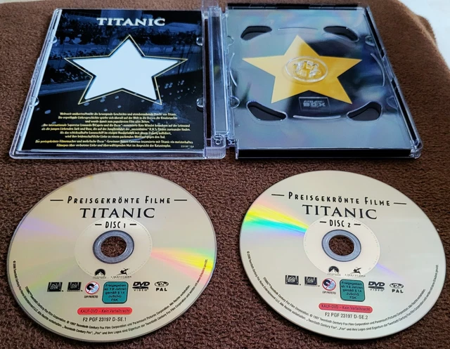 DVD DELUXE WIDESCREEN Disc: Titanic - Kate Winslet, Leonardo DiCaprio ...