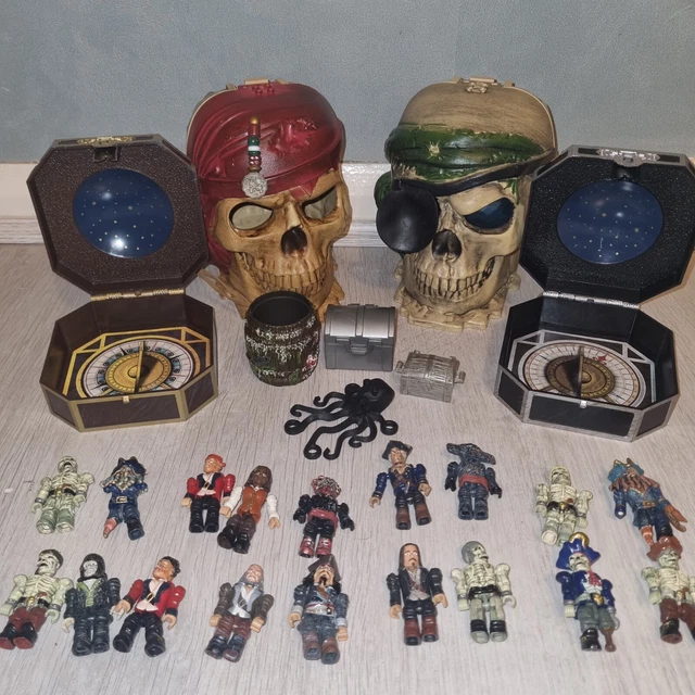 MEGA BLOKS PIRATES Caribbean Minifigures Lot Rare Charecters Included £ ...