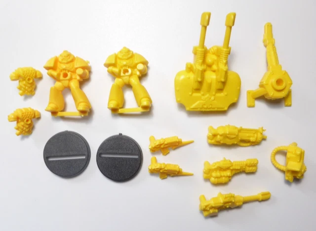 SPACE CRUSADE MISSION Dreadnought Tarantula Imperial Fist Yellow Marine ...