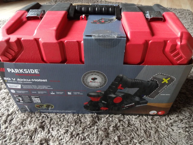 PARKSIDE PERFORMANCE - 20V Akku-Hobel "PPHA 20-Li B2" (o. Akku/Ladeg.) *NEU&OVP* EUR 54,99 ...