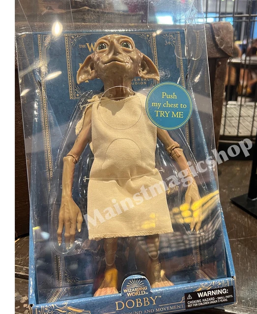 UNIVERSAL STUDIOS WIZARDING World Harry Potter Talking Moving Dobby ...