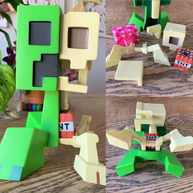 MINECRAFT CREEPER ANATOMY Complete 8" Figure - Notch And Mojang Jinx £ ...