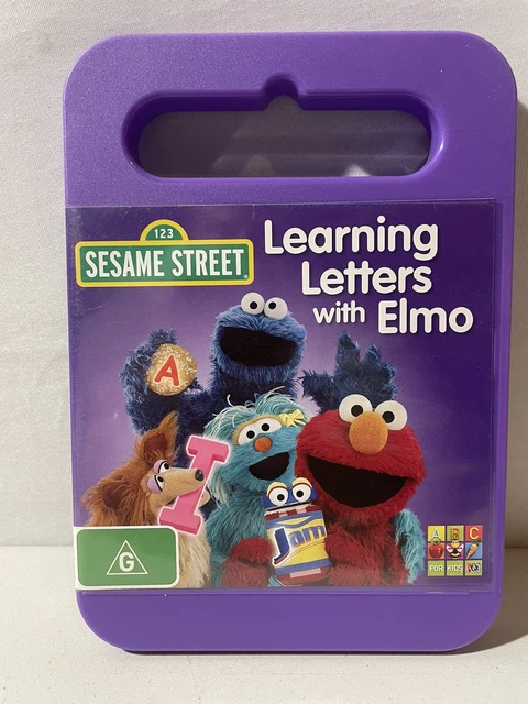 SESAME STREET - Learning Letters With Elmo (DVD, 2012) PAL Region 4 $14 ...