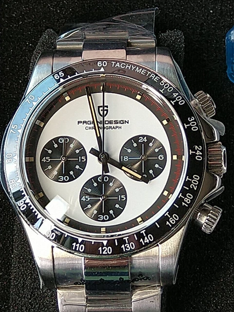 PAGANI DESIGN PD-1676 Paul Newman Daytona Chrono 40mm VK63 Sapphire ...