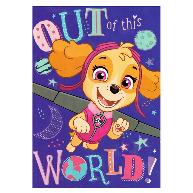 PAW PATROL SKYE Colouring Book Activity Pad A4 Childrens Out Of This ...