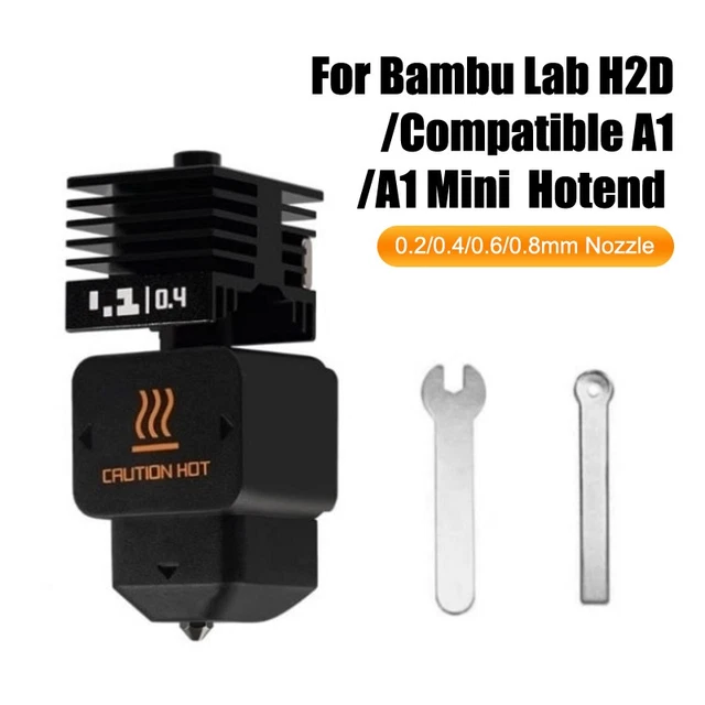 FOR BAMBU LAB H2D Hotend High Flow Hardened Steel Hotend Nozzle For A1 ...