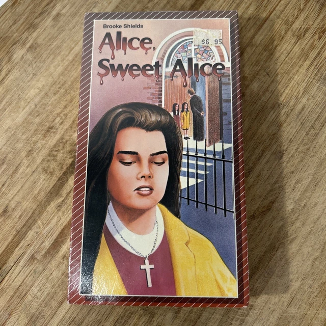 ALICE SWEET ALICE Vhs Sealed New Brooke Shields Horror Vintage ...