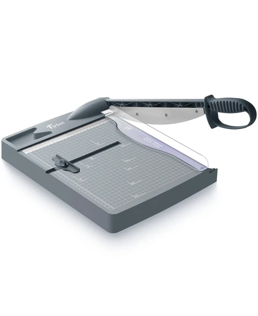 12& GUILLOTINE PAPER Cutter, Heavy Duty 30-Sheet Capacity Trimmer for ...